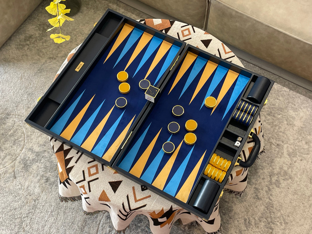 Luxury Backgammon Sets | Premium Vegan Leather Boards | Baco™️ ...